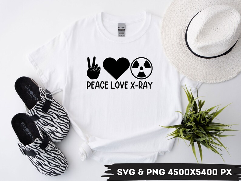 Peace Love X-ray Radiology Svg Png, X Ray Svg Files, Radiology Tech Svg ...
