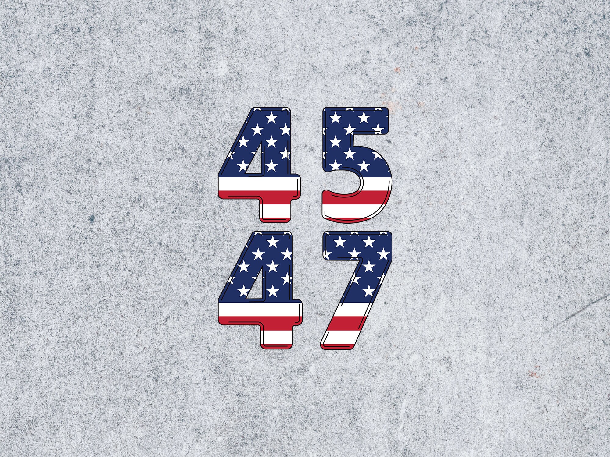 45 47 Trump Svg, Make America Great Again Svg Png, Donald Trump Clipart ...