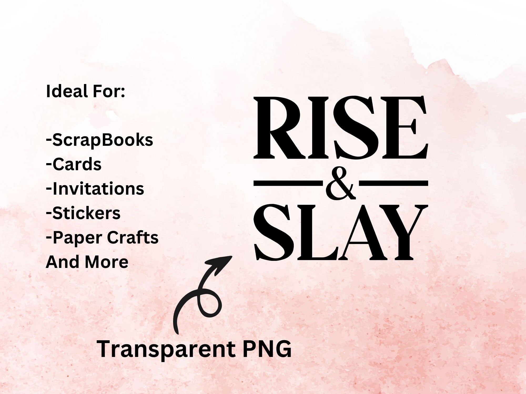 Rise & Slay Svg, Wake Pray Slay Svg Png, Slay Queen Svg, Slay Png, Slay ...