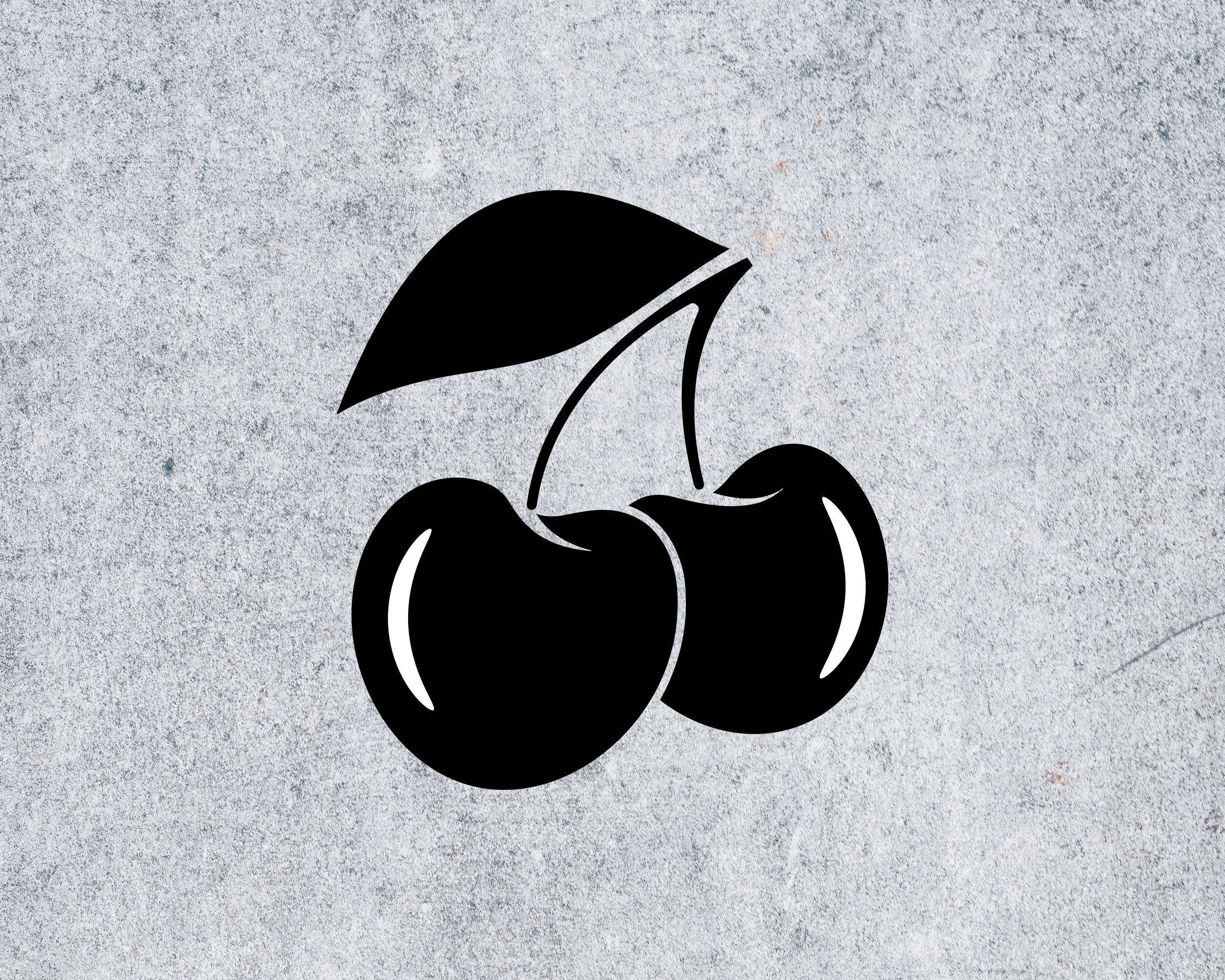 Cherry Svg, Cherries Svg, Cherry Cut File, Fruit Clipart, Svg, Summer ...