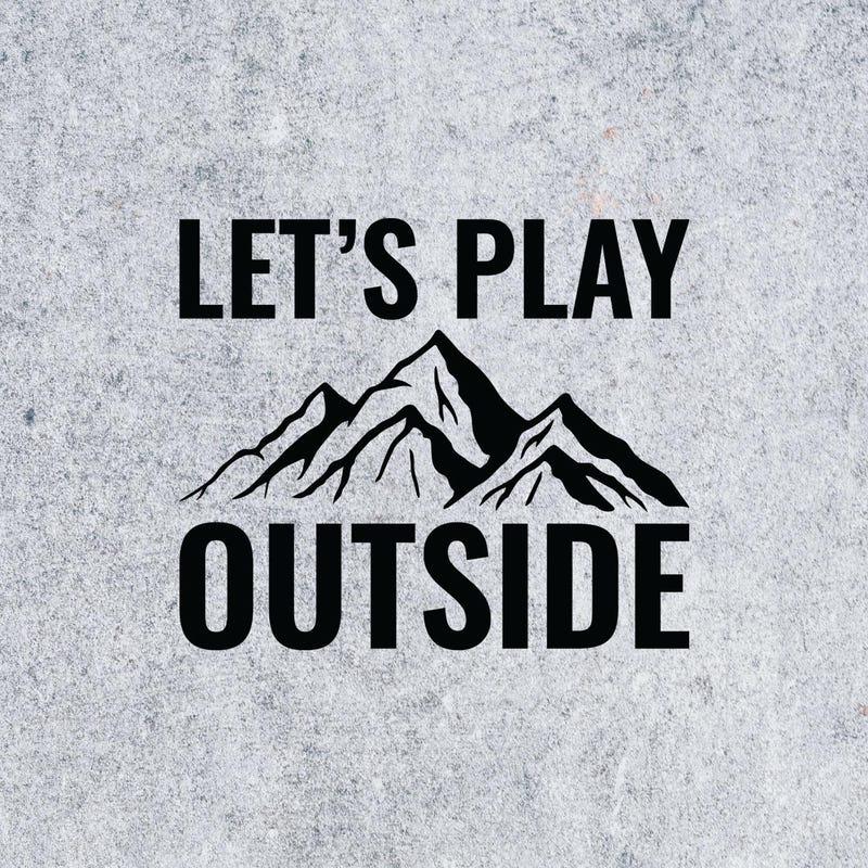 Play Outside Svg - Etsy