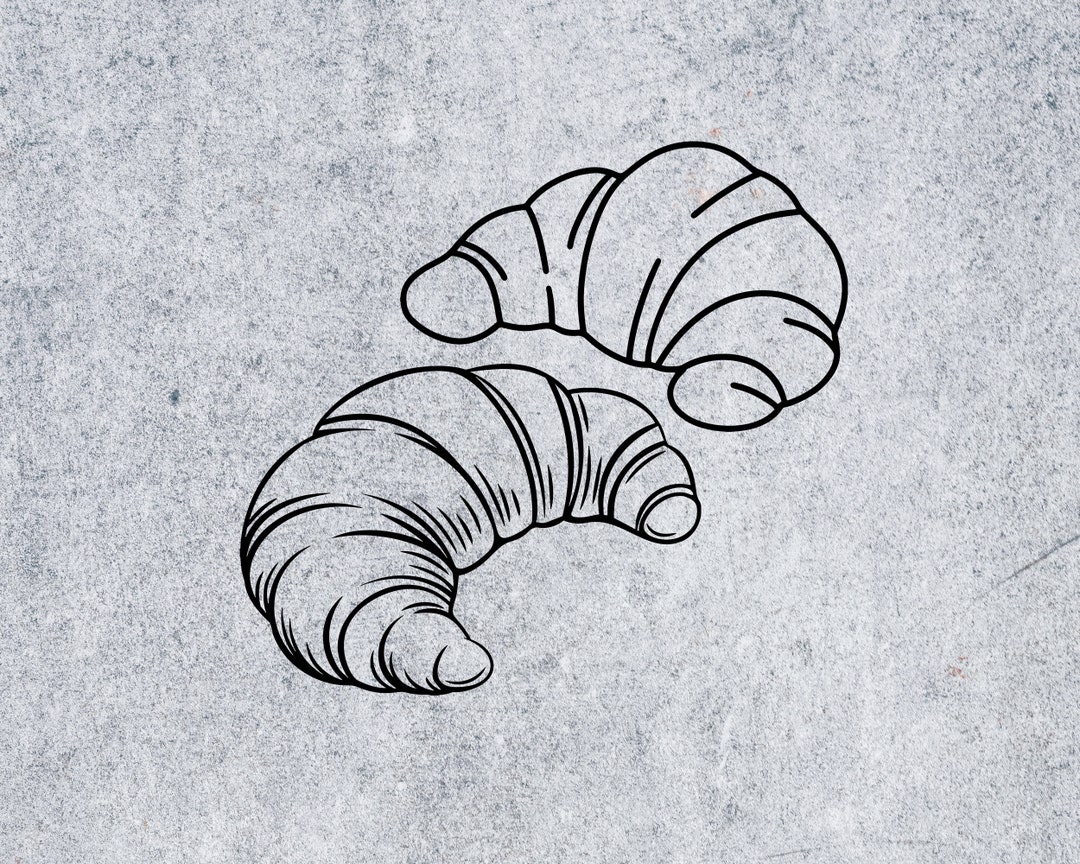 Croissant Svg, Bakery Svg, Baking Svg, Croissant Gift, French Food Svg ...