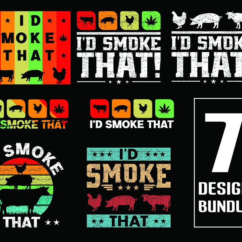 I'd Smoke That Svg - Etsy