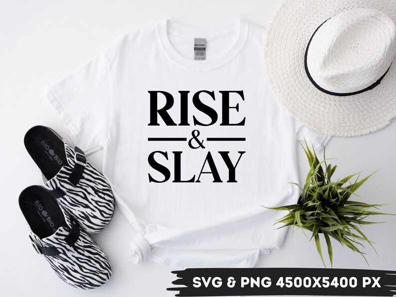 Rise & Slay Svg, Wake Pray Slay Svg Png, Slay Queen Svg, Slay Png, Slay ...