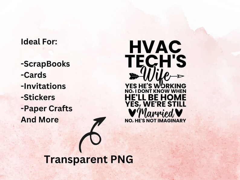 Hvac Tech Wife Svg Png Files, Hvac Technician Svg, Hvac Wife, Hvac ...