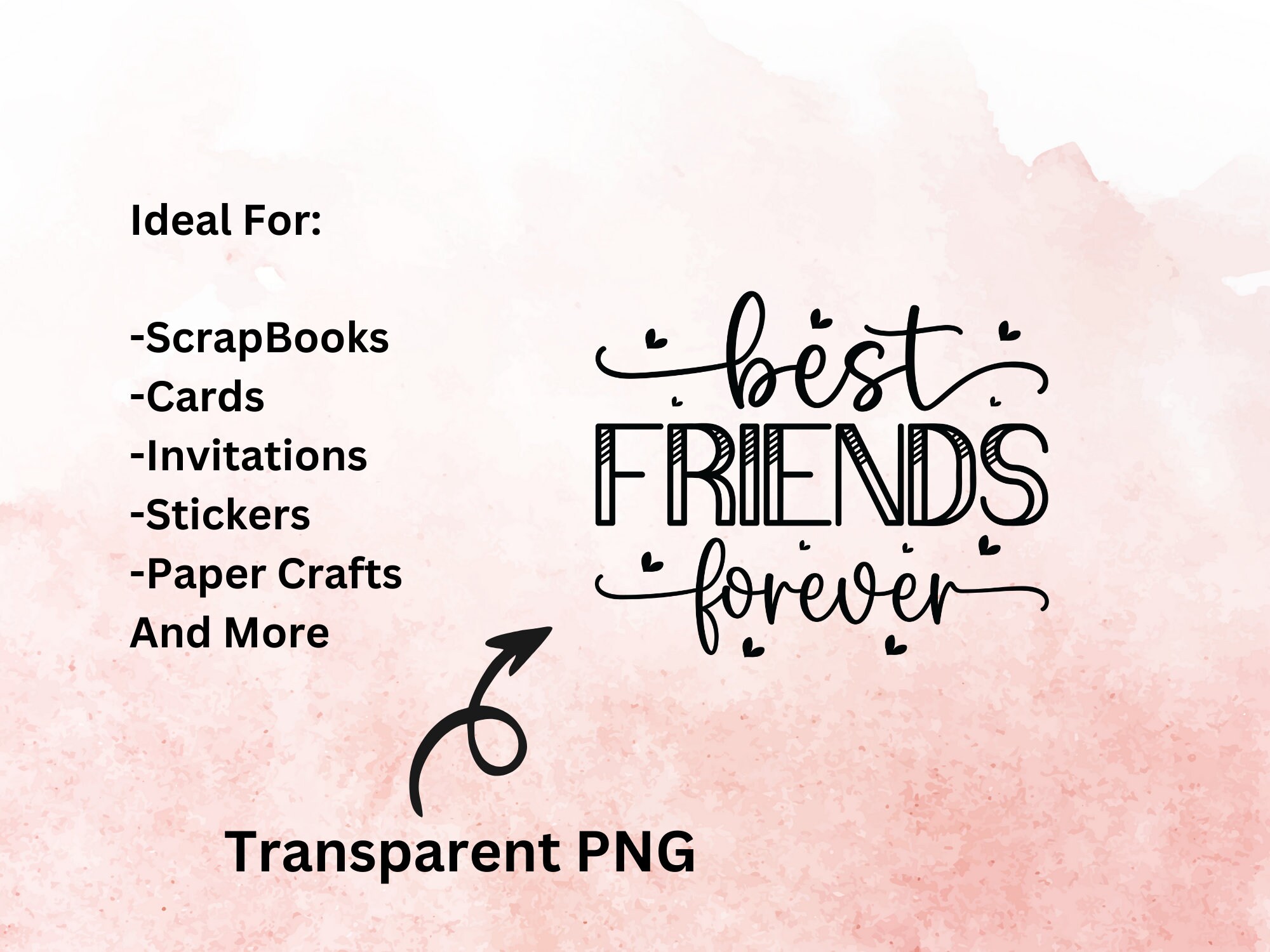 Best Friends Forever SVG, Friends Svg, Friendship Svg, Best Friends Png ...