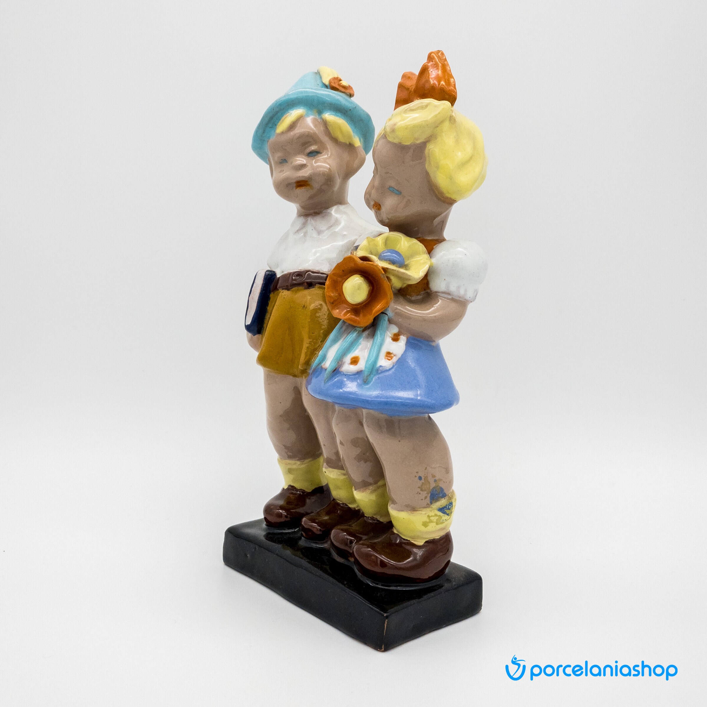 Going to School, Very Rare Art Deco Komlos Brothers Figurine - Etsy