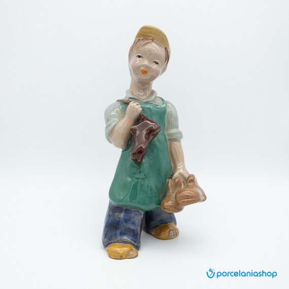 The Shoemaker Very Rare Vintage Ceramic Figurine by Maria | Etsy