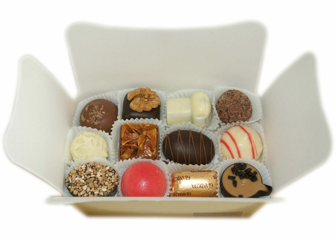 Belgian Chocolate Box Luxury Wrapping X 25 Chocolates 415g by the ...