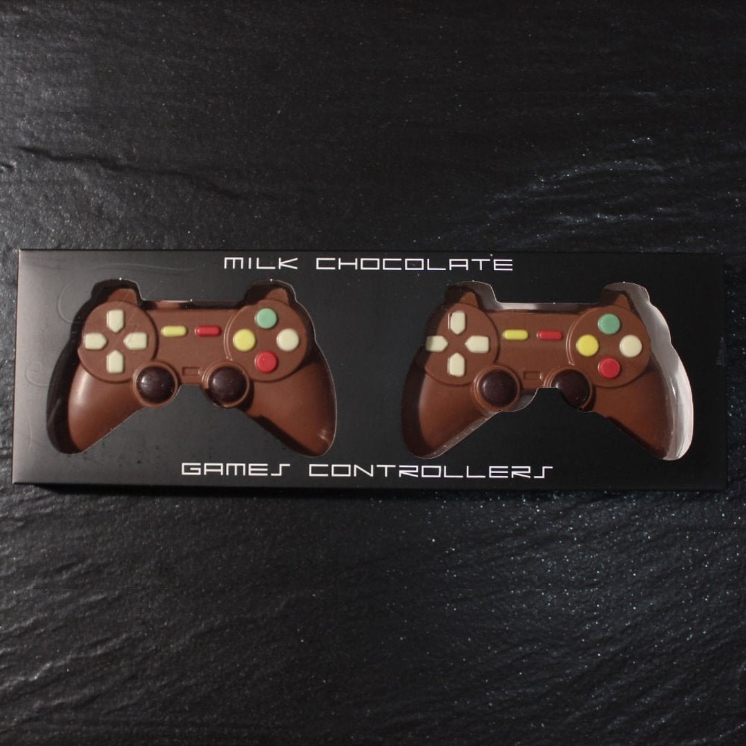 Milk Chocolate Gaming Controller 2 Inside One Pack/ Play Station / X ...