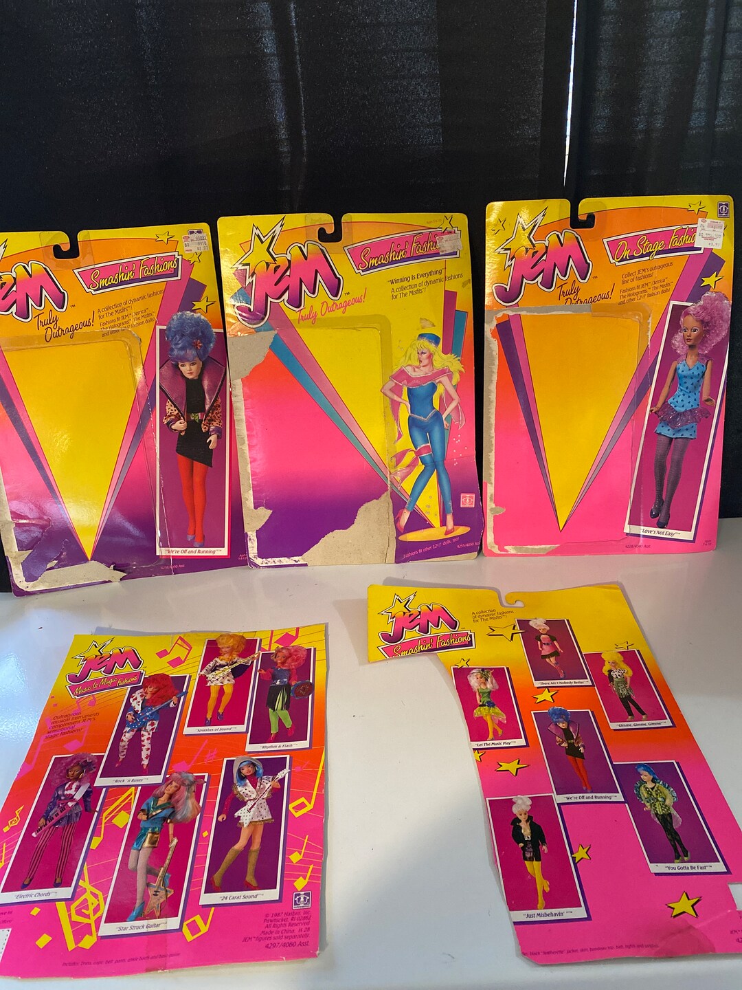 5 Jem and Hologram Empty Out Fit Boxes - Etsy