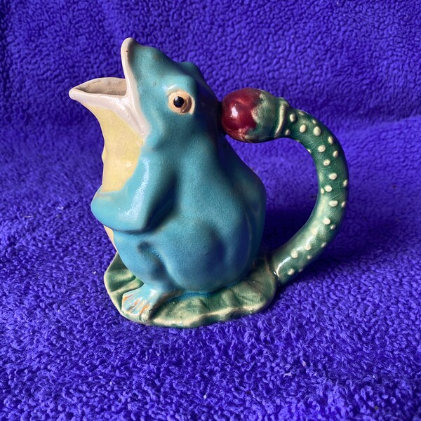 Frog Pitcher - Etsy