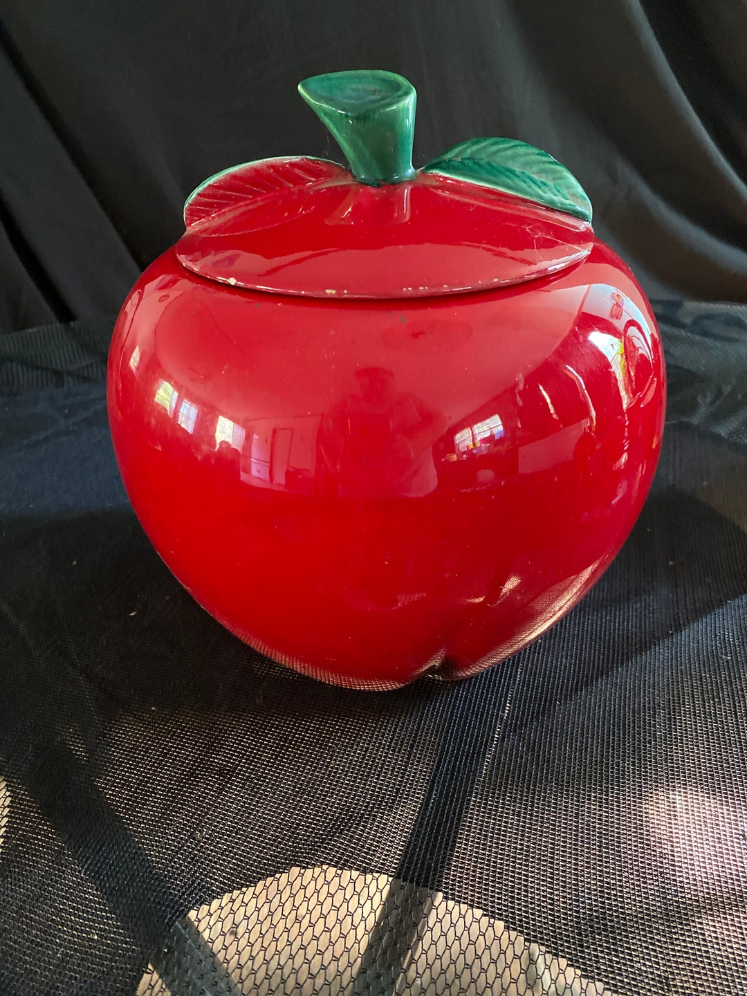 Apple Canister - Etsy