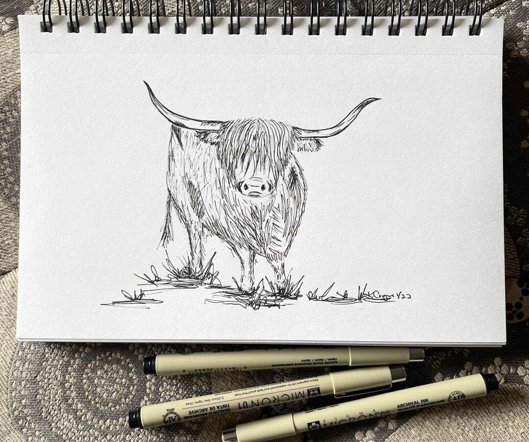 Highlander Sketch - Etsy