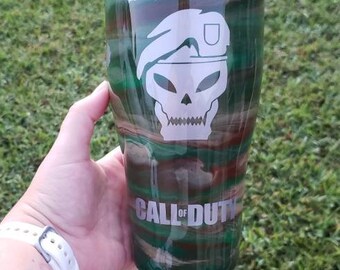 Gamer Call of Duty Tumbler - Etsy