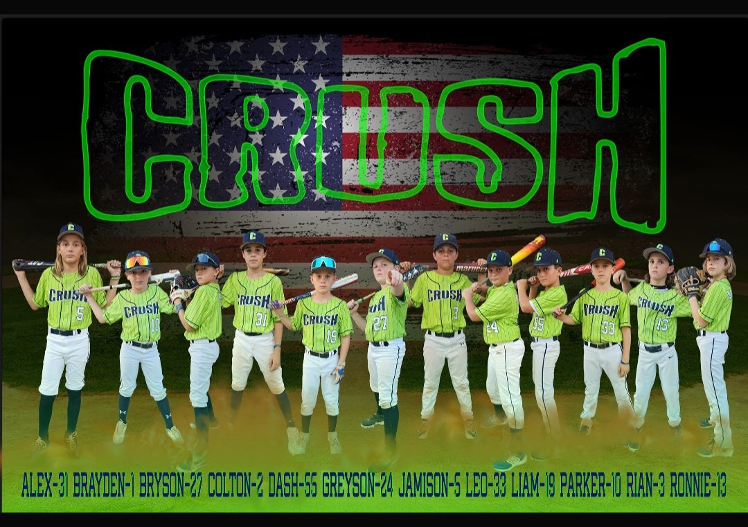 Custom Team Banner, Team Graphic, Banner Graphic, Team Photo Design - Etsy