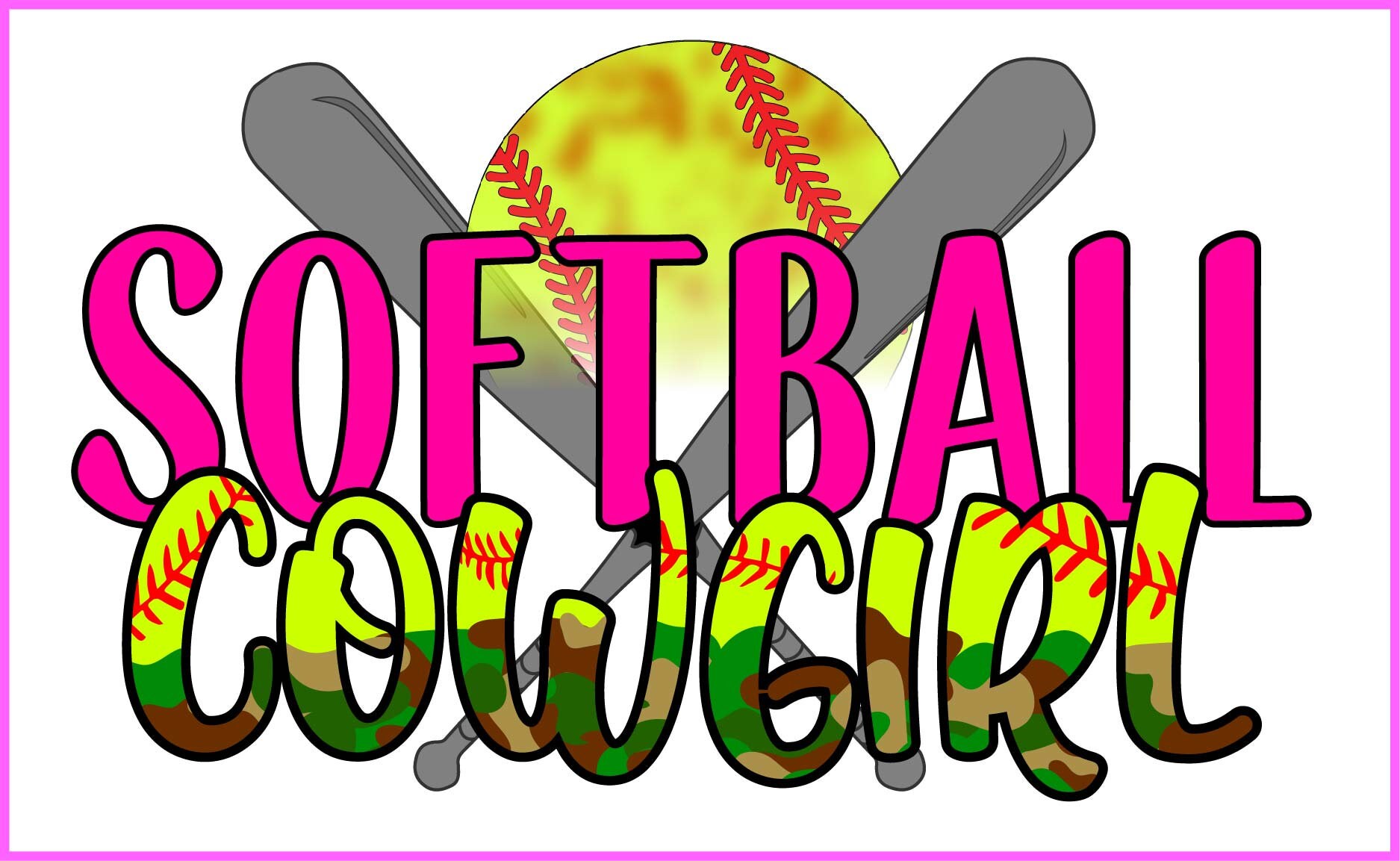 Softball Player Sublimation Graphic Ballpark Mama Png - Etsy