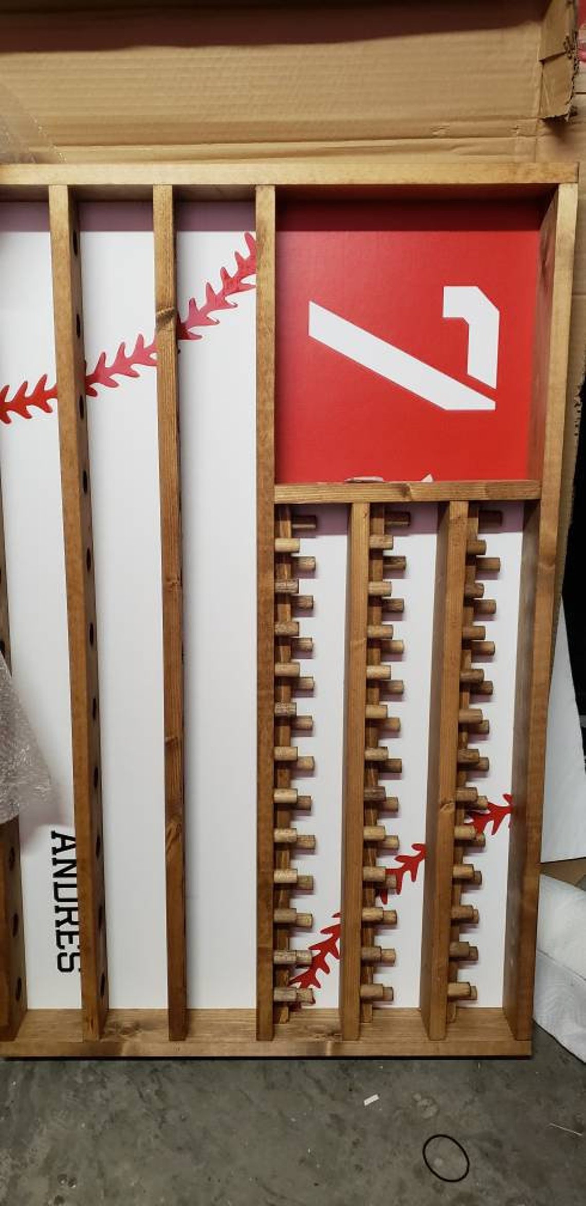 Softball Display Softball Holder Championship Ring Display - Etsy
