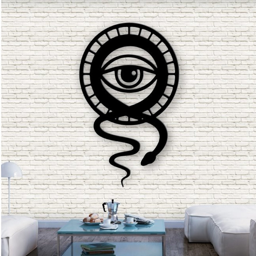 Snake and Eye File Cdr and Dxf Laser Cut Plasma - Etsy