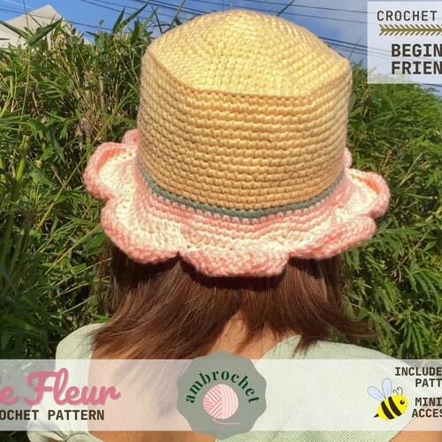 Crochet PATTERN: Flame Bucket Hat Original Pattern - Etsy