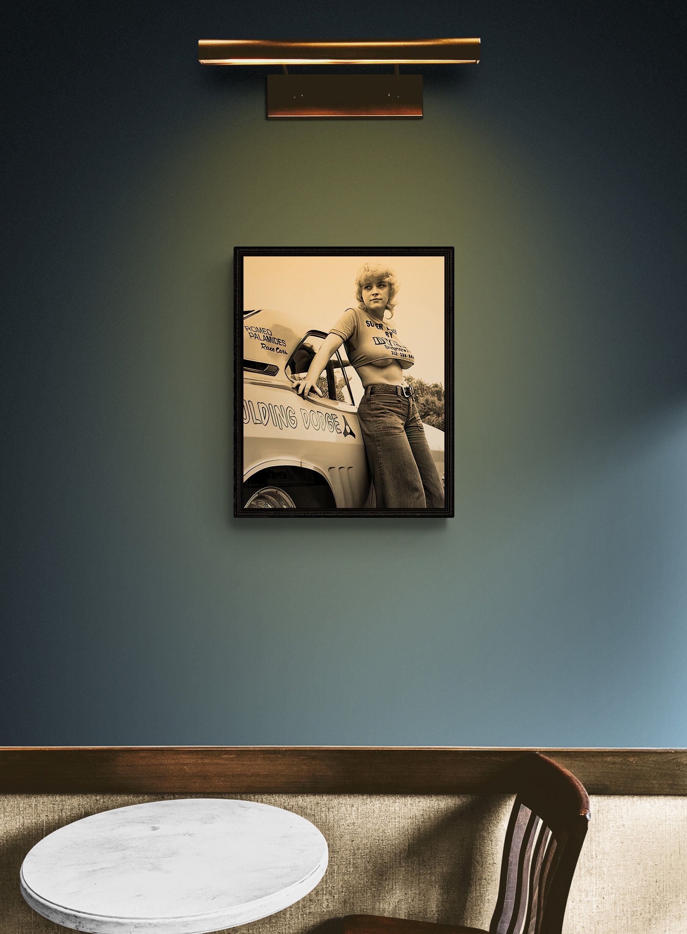 Dodge Girl Roberta Pedon Vintage Pinup Vintage Dodge Racing Pinup Girl