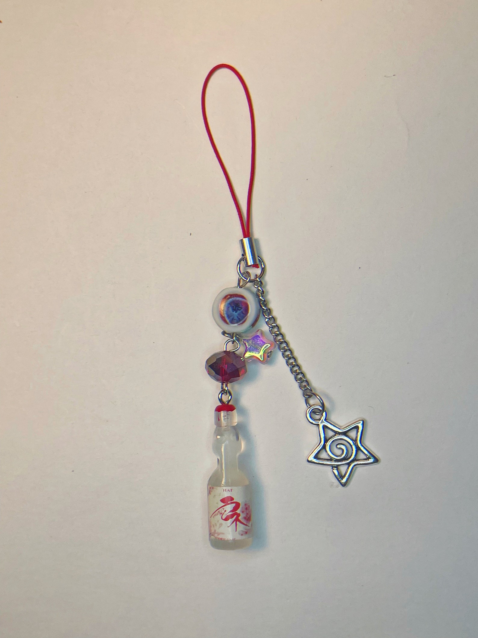Ramune Handmade Beaded Phone Charm Aesthetic, Y2k, Alt, Retro ...