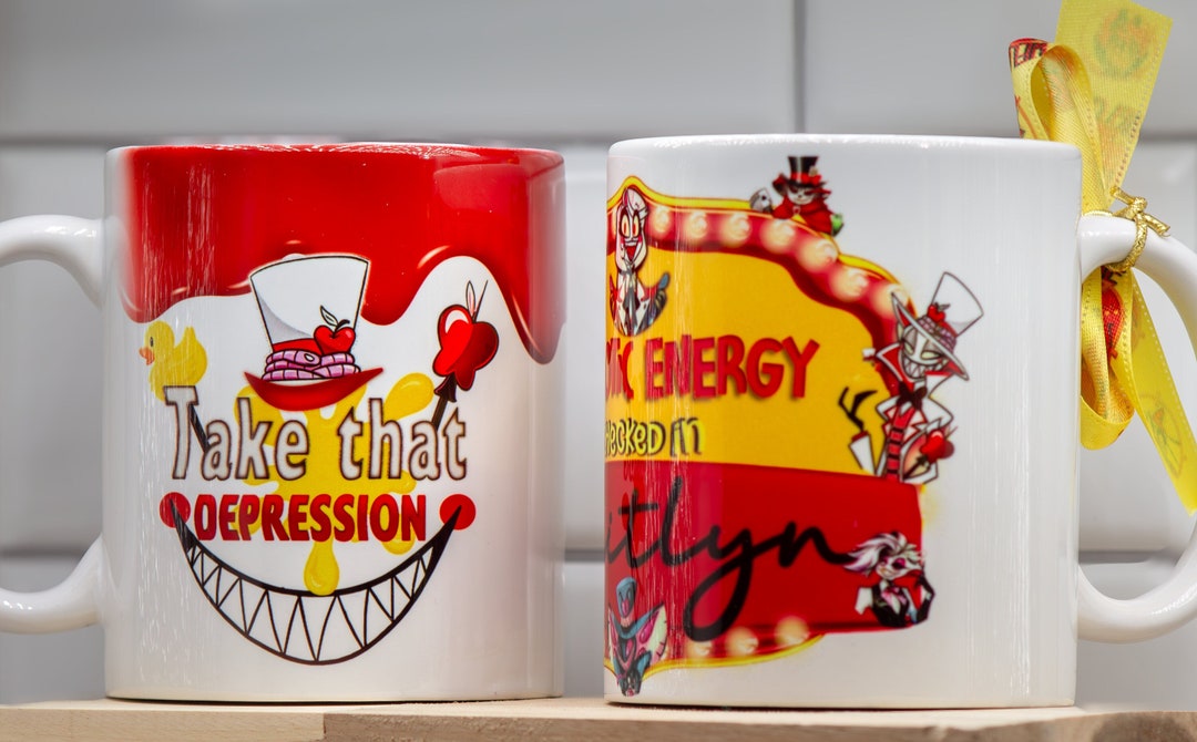Hazbin Hotel Themed Mug, Supreme King of Hell, Lucifer Mug, Take That ...