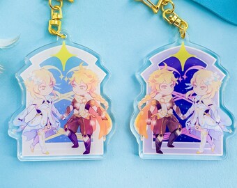 Aether Lumine Keychain - Etsy