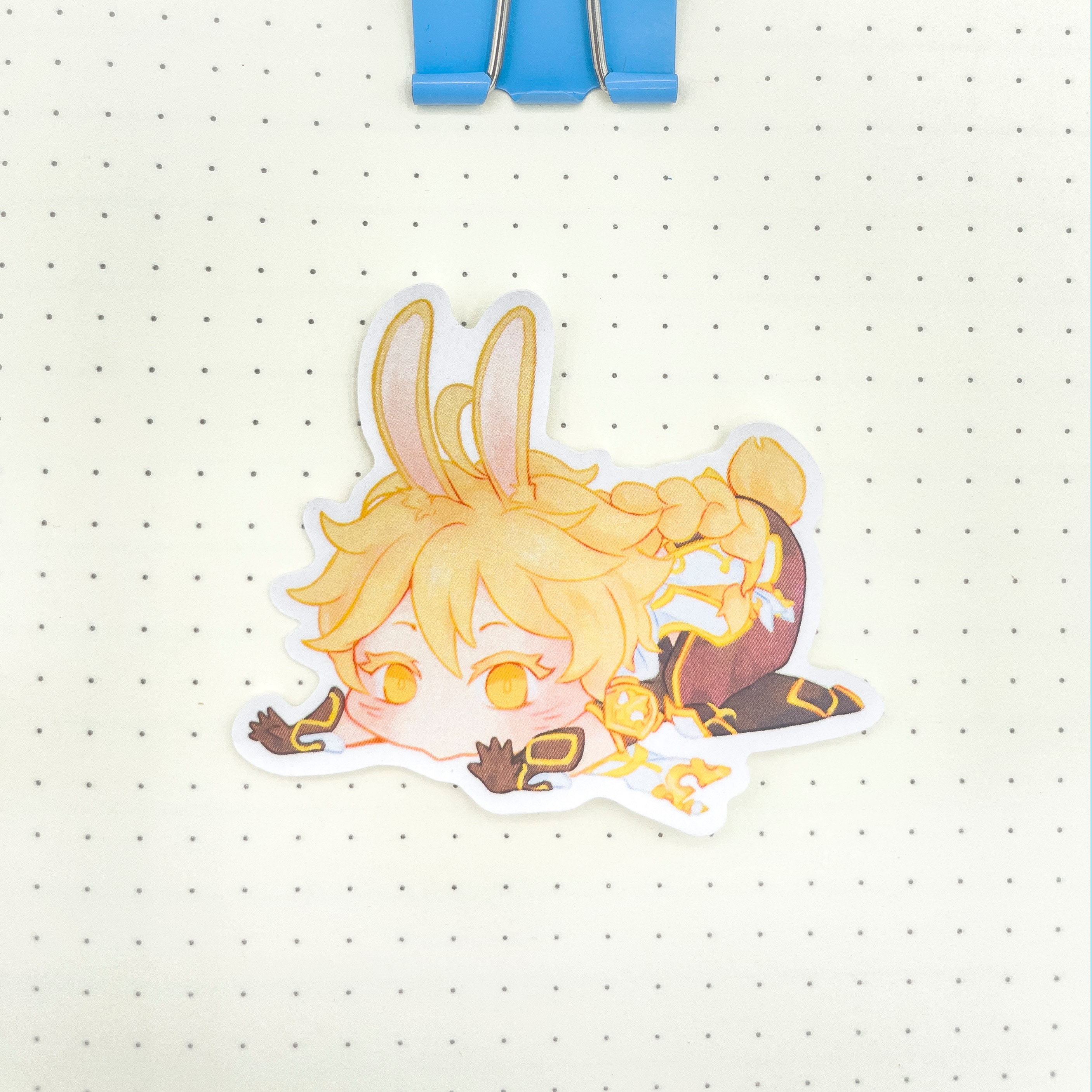 Genshin Impact Animal Stickers Travelers // Aether Lumine - Etsy