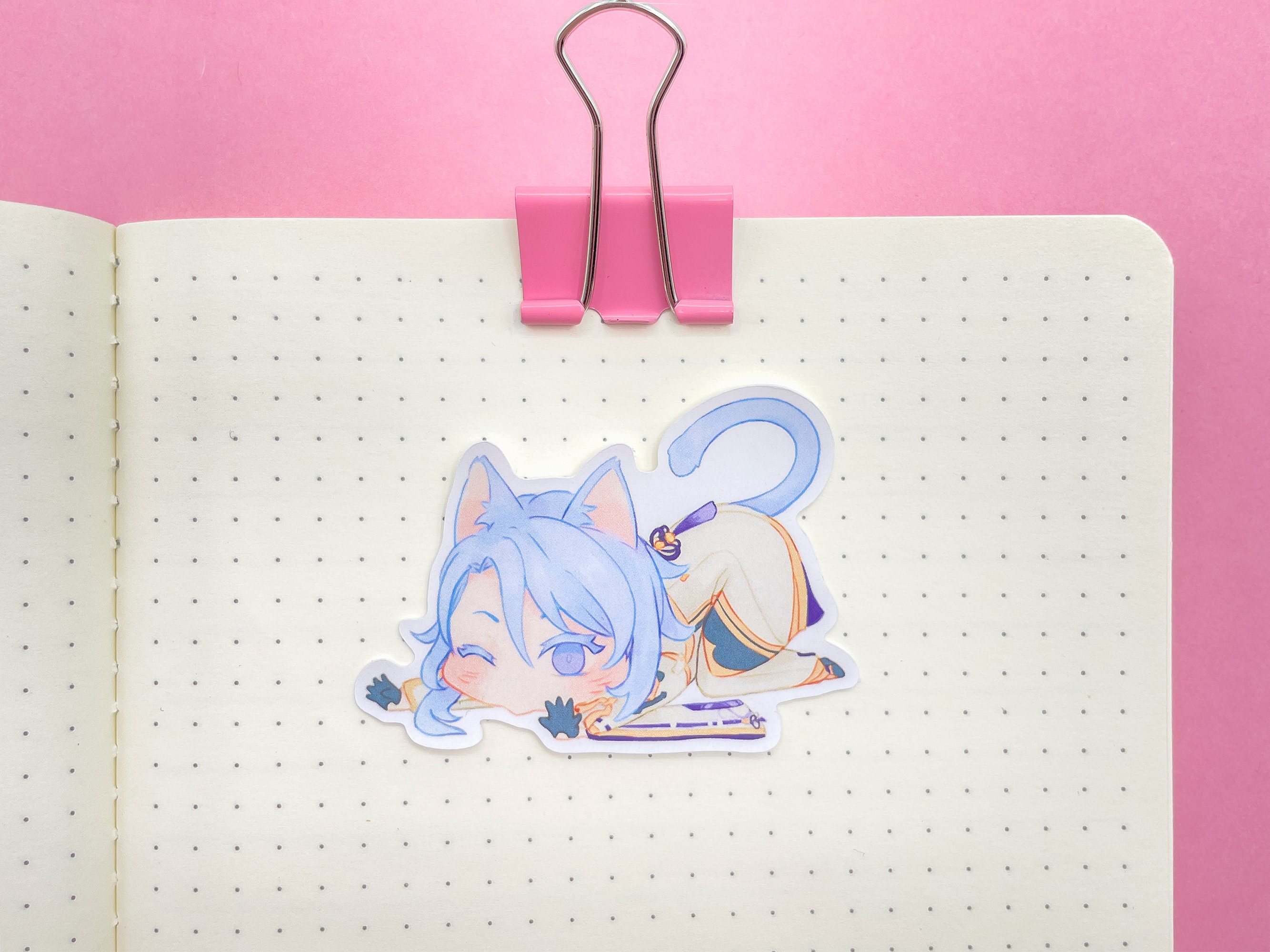 Genshin Impact Animal Stickers Inazuma Characters // Shogun, Yae Miko ...