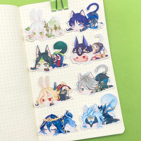 Genshin Stickers Wanderer - Etsy
