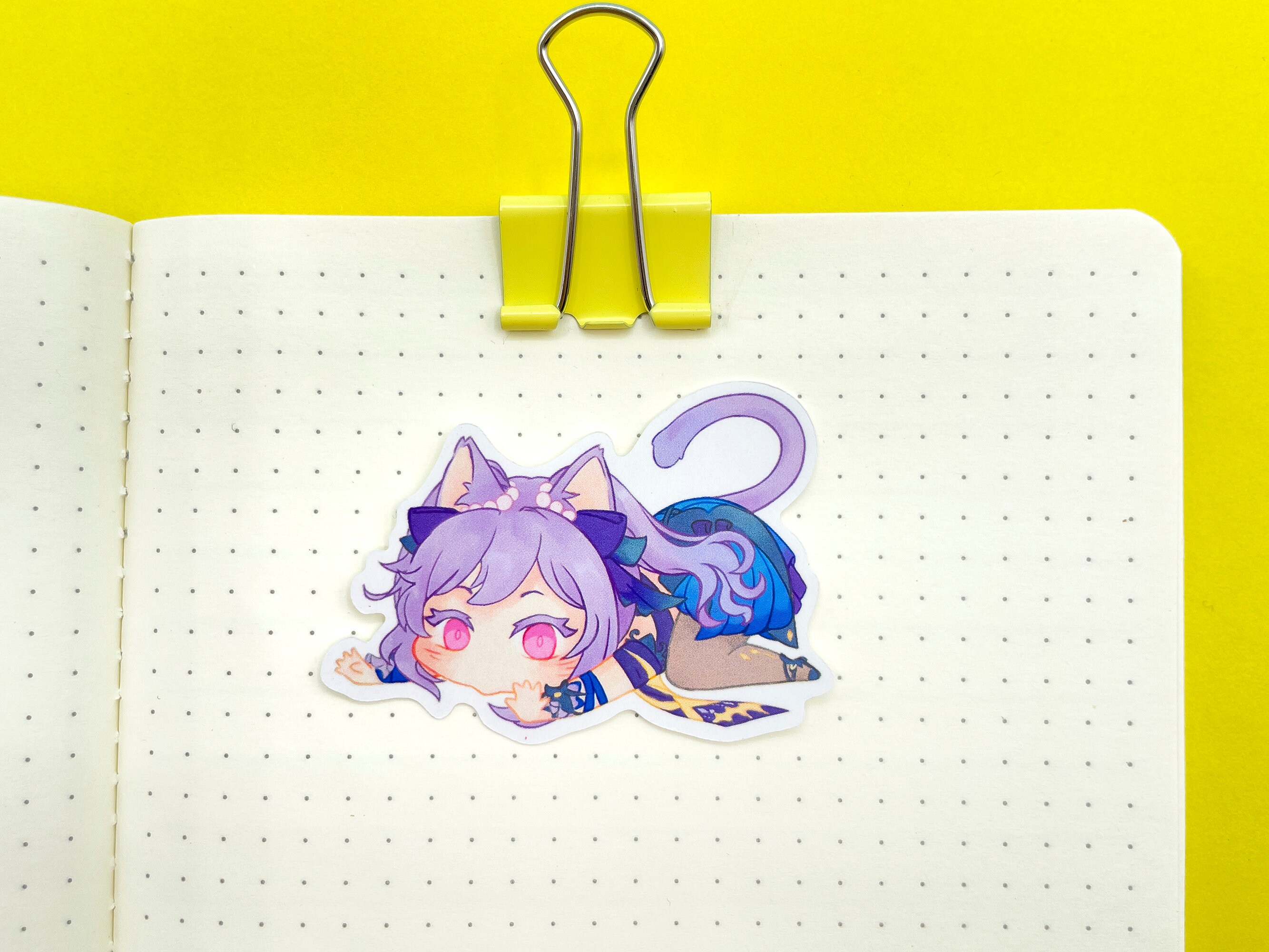 Genshin Impact Animal Stickers Liyue Characters // Zhongli, Xiao ...