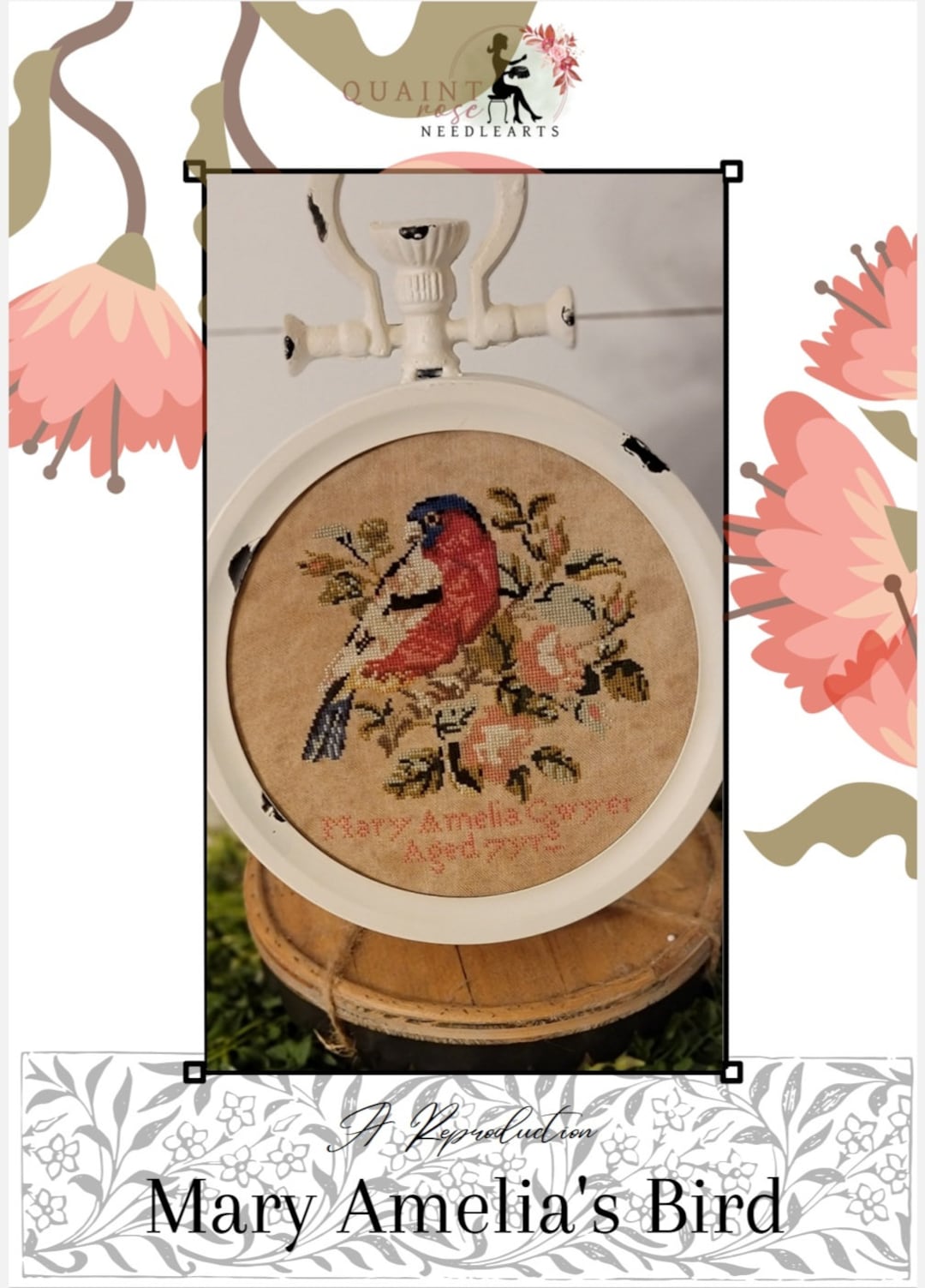 PDF* Mary Amelia's Bird Cross Stitch Pattern - Etsy