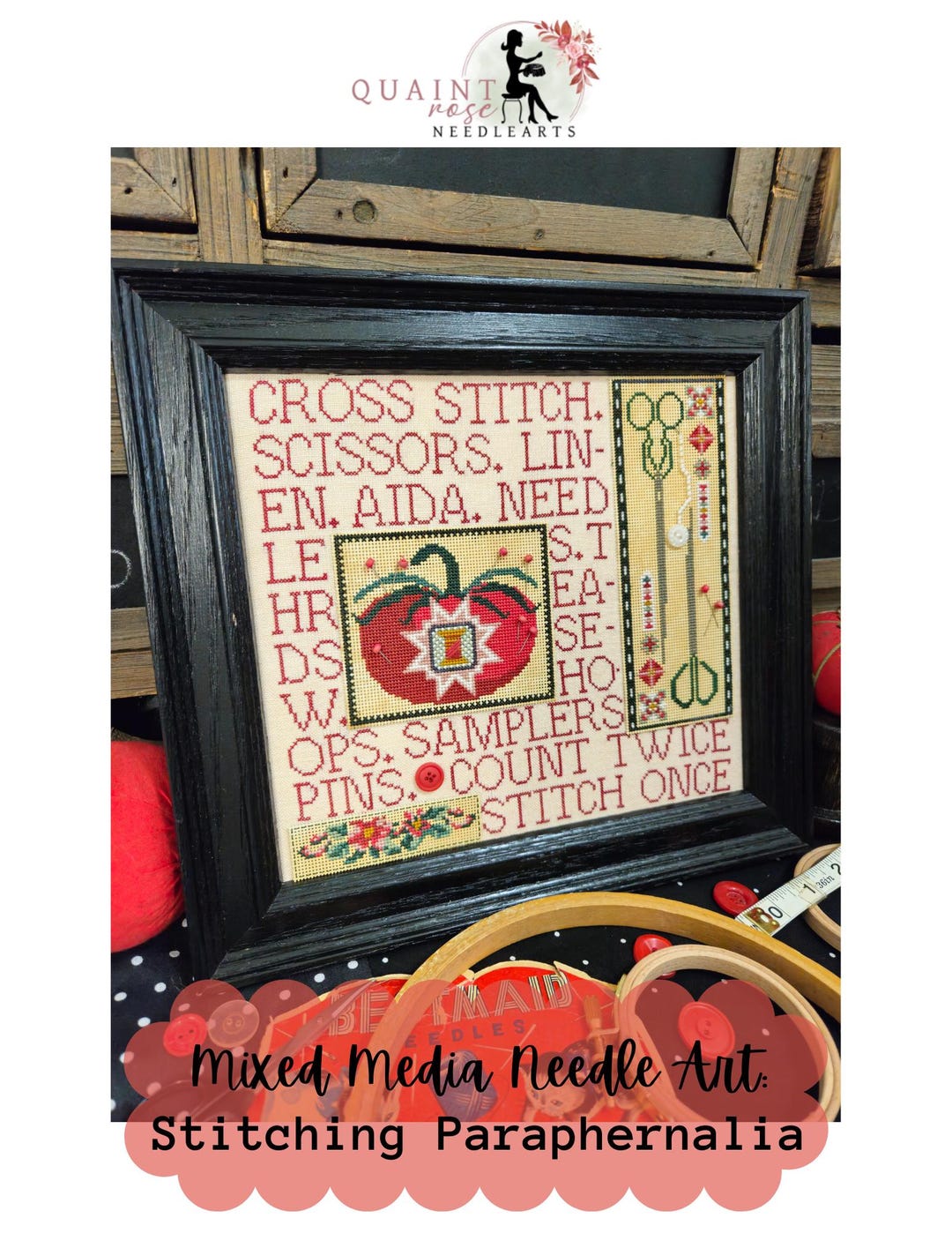 Pdf* Mixed Media Needle Art: Stitching Paraphernalia - Etsy