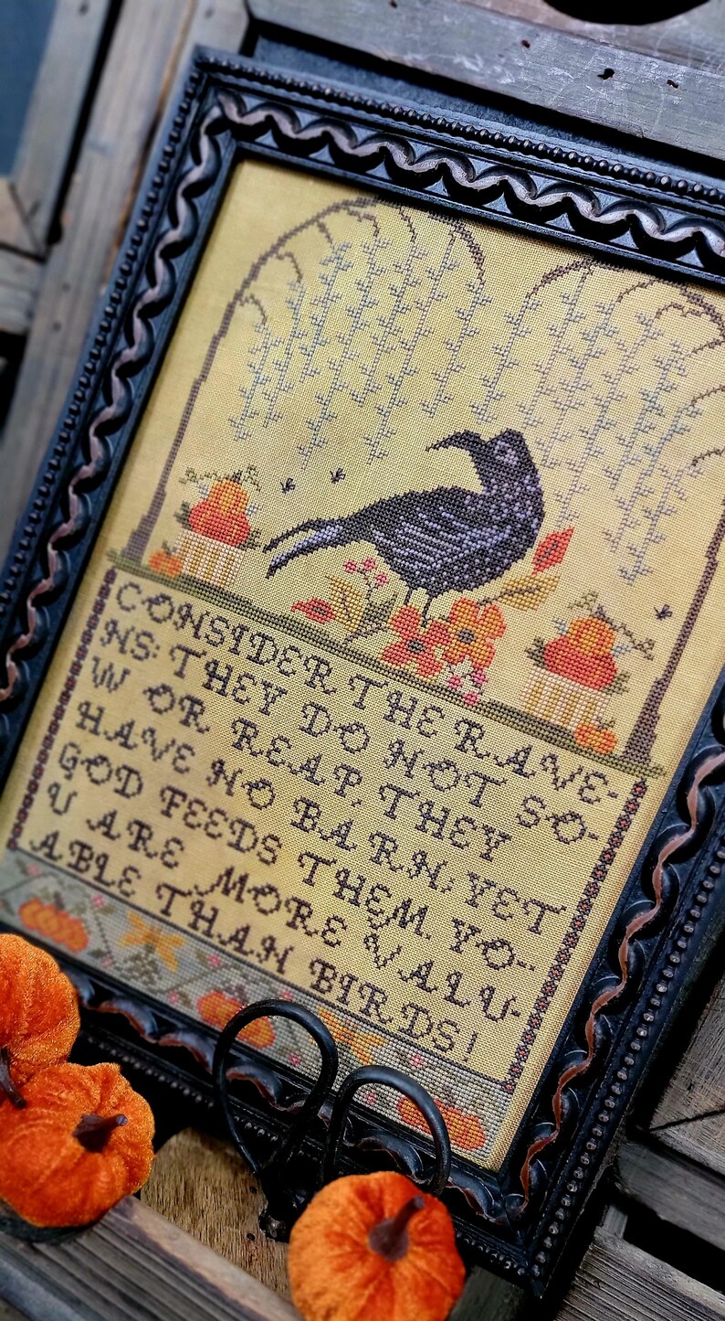 PDF* Consider the Ravens Cross Stitch Pattern - Etsy