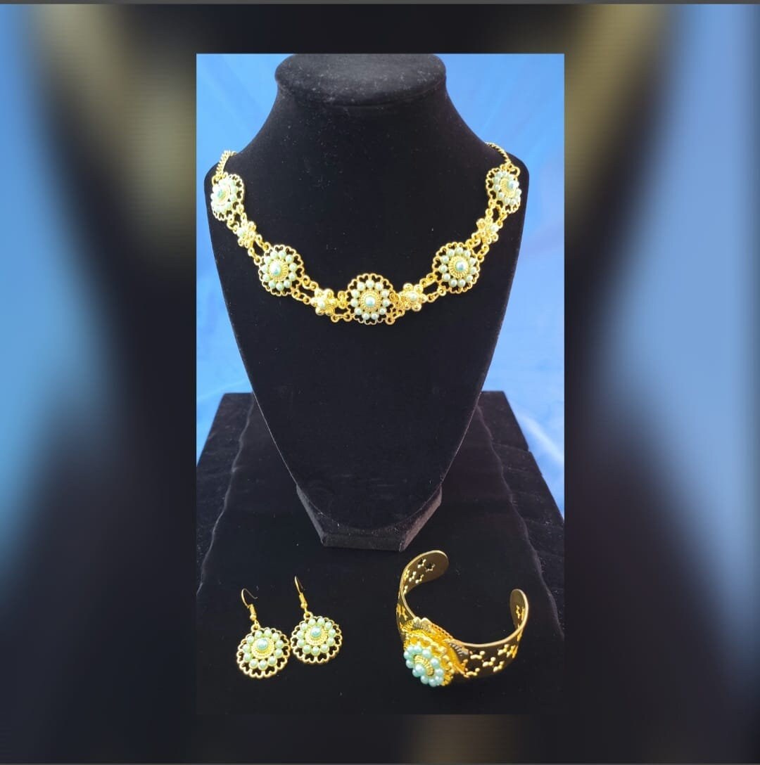 Complete Panamanian Jewelry Set - Etsy