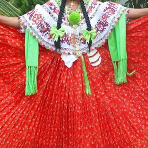 Specks in the Panamanian Pollera - Etsy