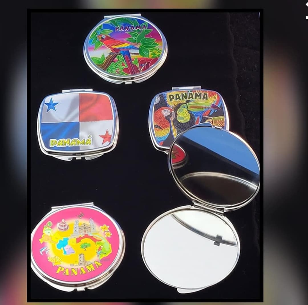Compact Mirrors Made in Panama 1 Piece - Etsy