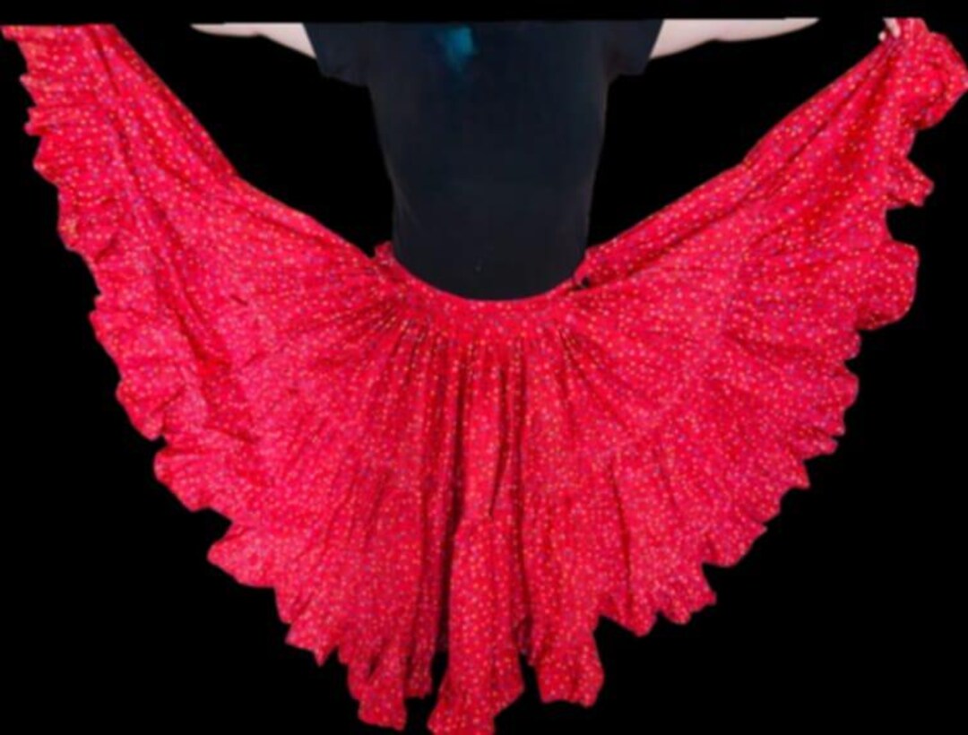 Typical Montuno Zaraza Skirt - Made in Panama - Etsy
