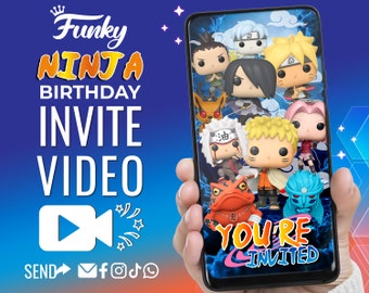 Funko Pop Party Invitation - Etsy