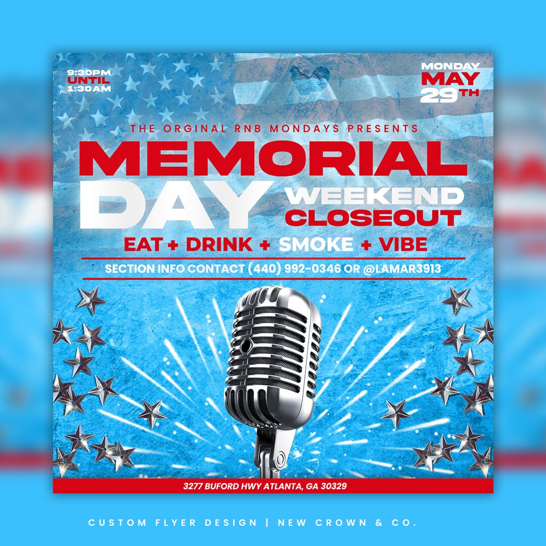 Custom Flyer Design, Digital Flyer, Custom Social Media Post, Photoshop ...