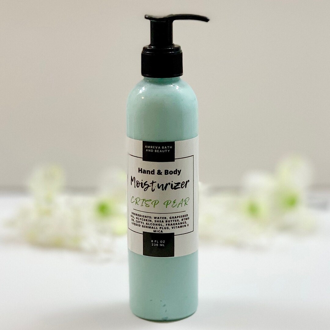 Pear Nourishing Hand and Body Moisturizer | Moisturizing Lotion | 8 Oz ...