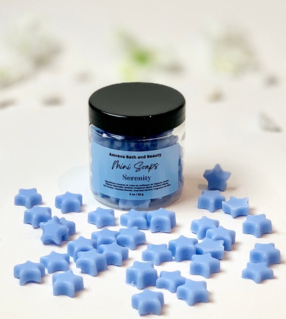 Mini Soap Serenity Handmade Soap Bears and Stars Glycerin Soap Hand Body Soap Tiny Soap Small Soap Gift Idea Party Favors Etsy