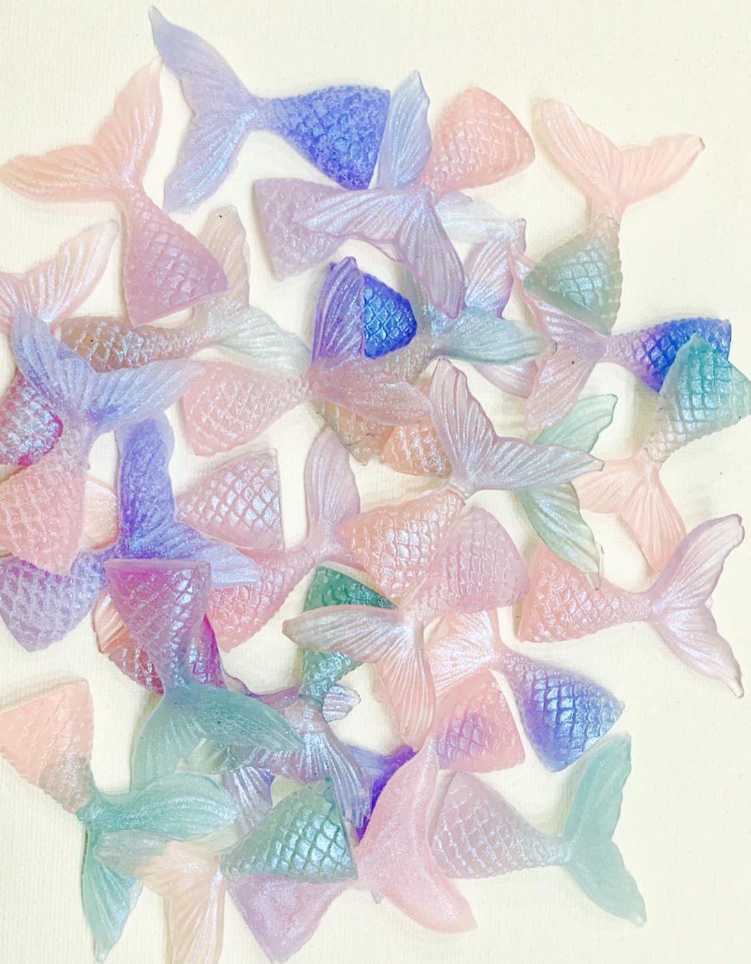 Mini Mermaid Soap | Soap Favors | YOU CHOOSE Scent | Handmade Soap ...