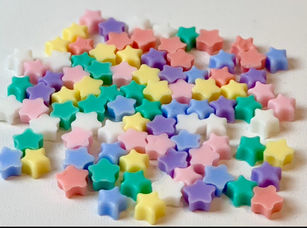 Bulk Mini Stars Soap 6 Oz Customized Tiny Soap YOU CHOOSE Handmade Soap ...
