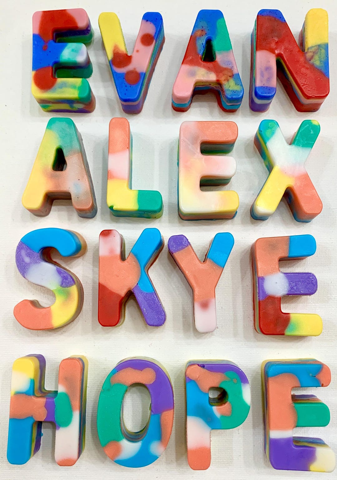 Customized Letter Soap | Name Soap | Soap Favors | Personalized Gift ...