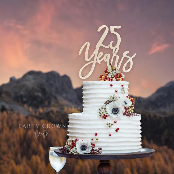 Modern Cake Topper - Etsy