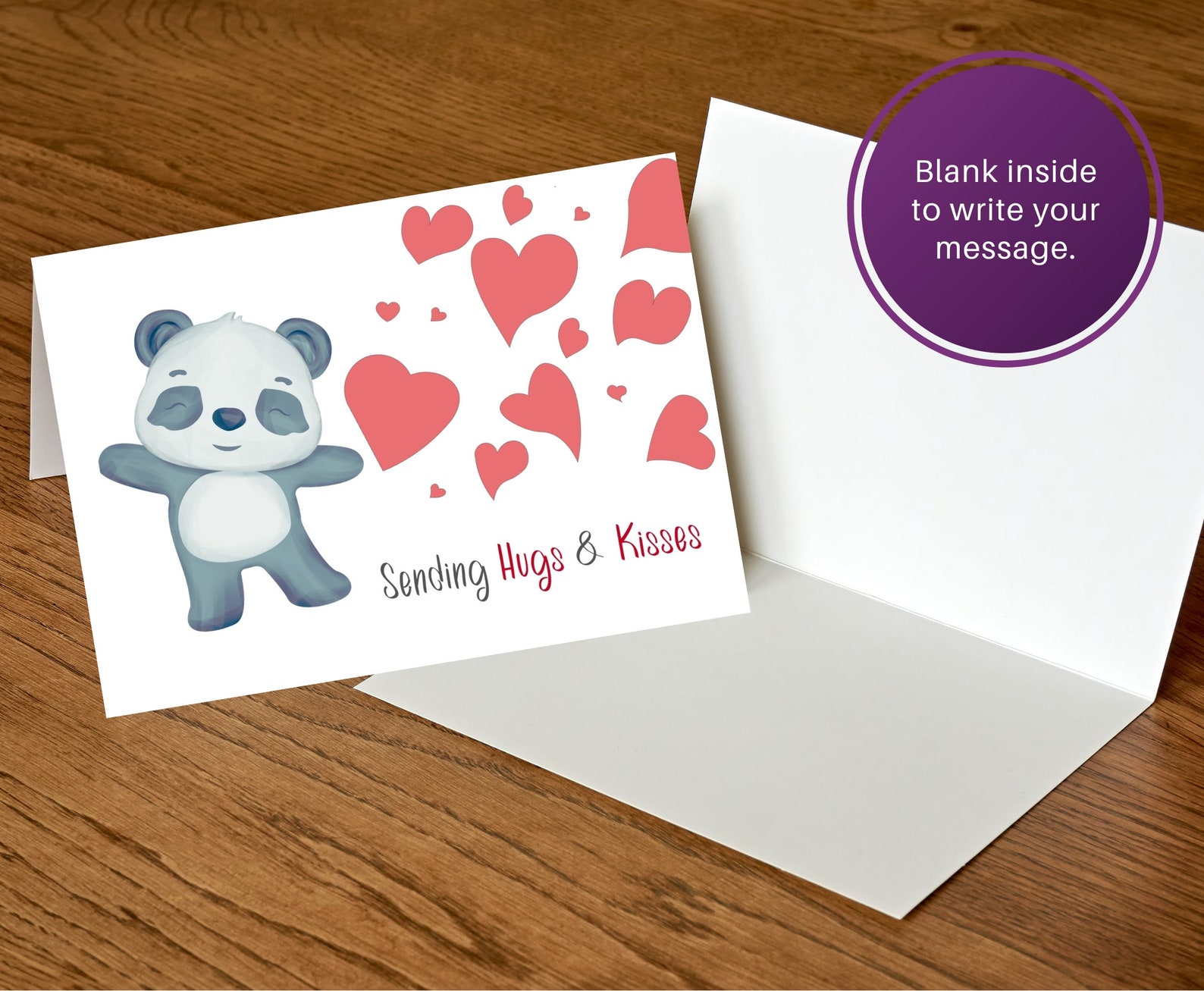 Printable Valentine's Day Card, Instant Download 7x5 PDF JPG, Blank ...