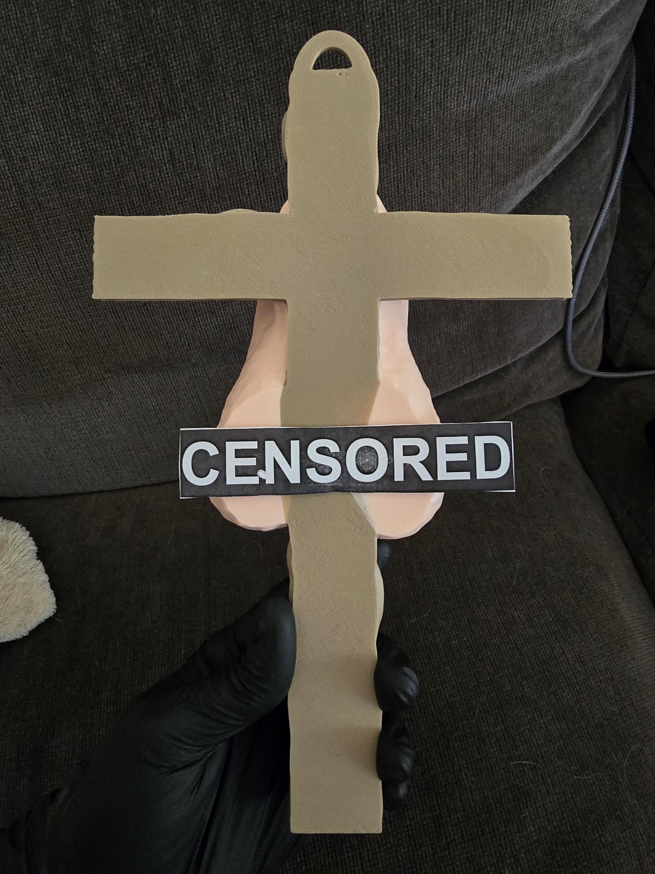 Giant Crucified DCK Jesus is Cck & Balls 12 Long 515g 18oz - Etsy