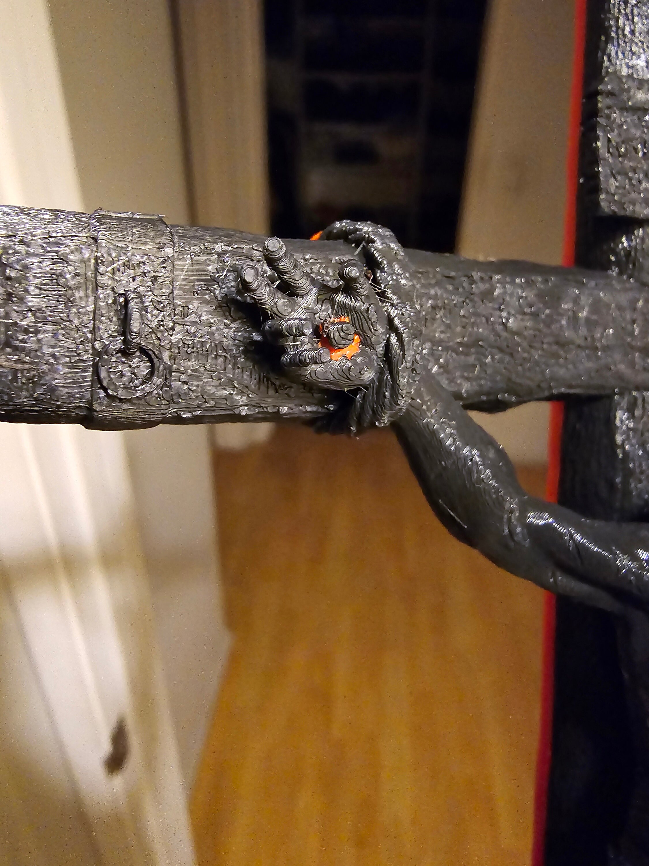 100% Solid 3D Printed 12.5 Tall Xenochrist Jesus Chestburster Alien ...